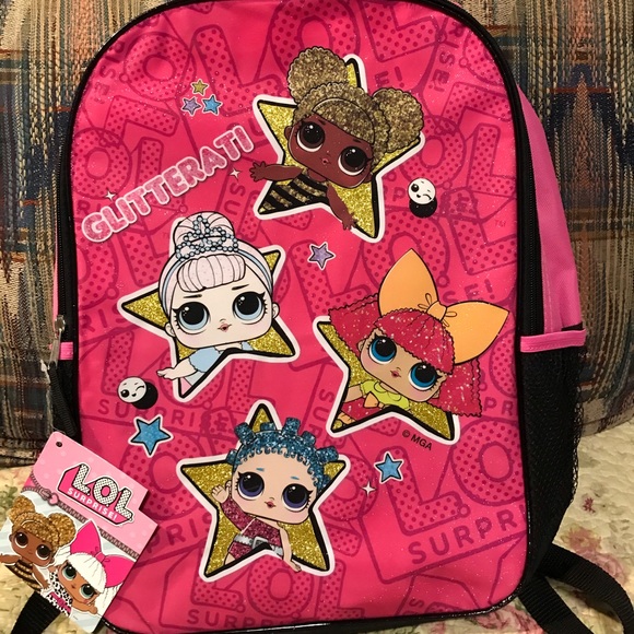 L.O.L. Surprise | Accessories | Lol Surprisegirls Backpackpink Blacknwt ...